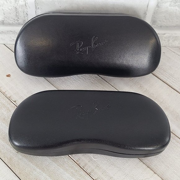 Ray-Ban | Accessories | Ray Ban Black Hard Cases For Glasses Set Of 2 ...